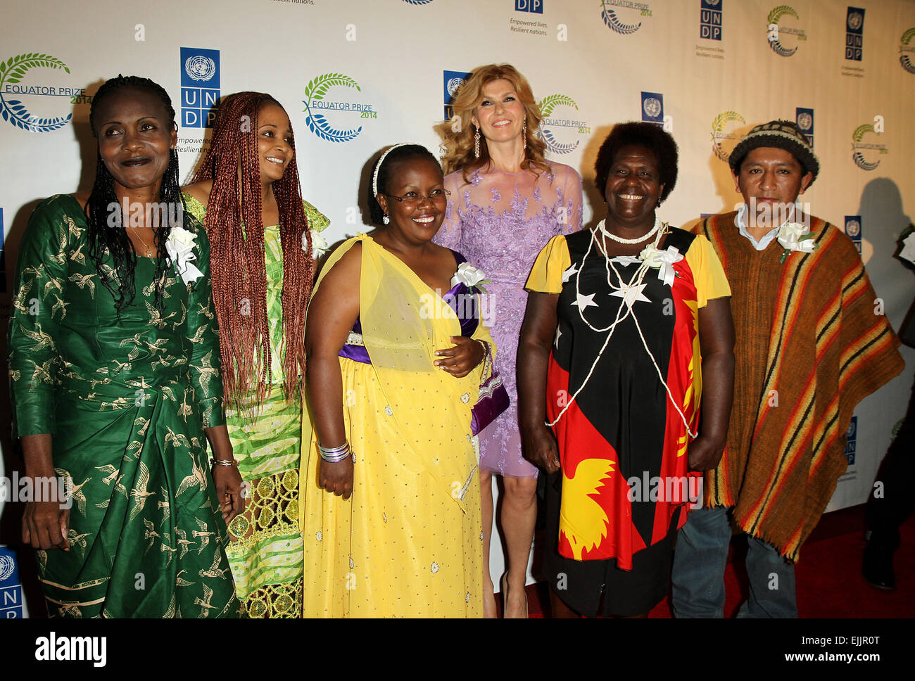 United Nations Equator Prize 2014 held at Lincoln Center - Arrivals ...