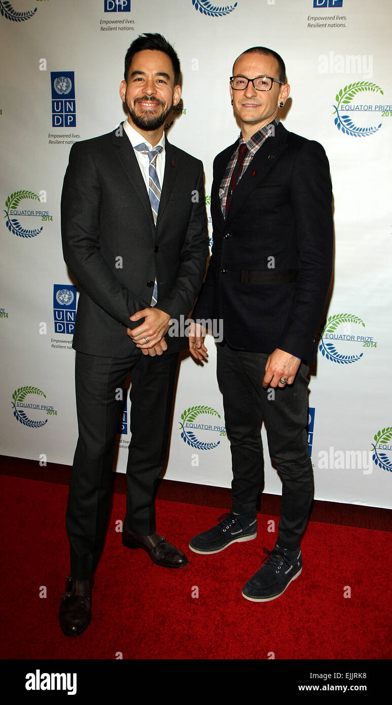 United Nations Equator Prize 2014 held at Lincoln Center - Arrivals ...