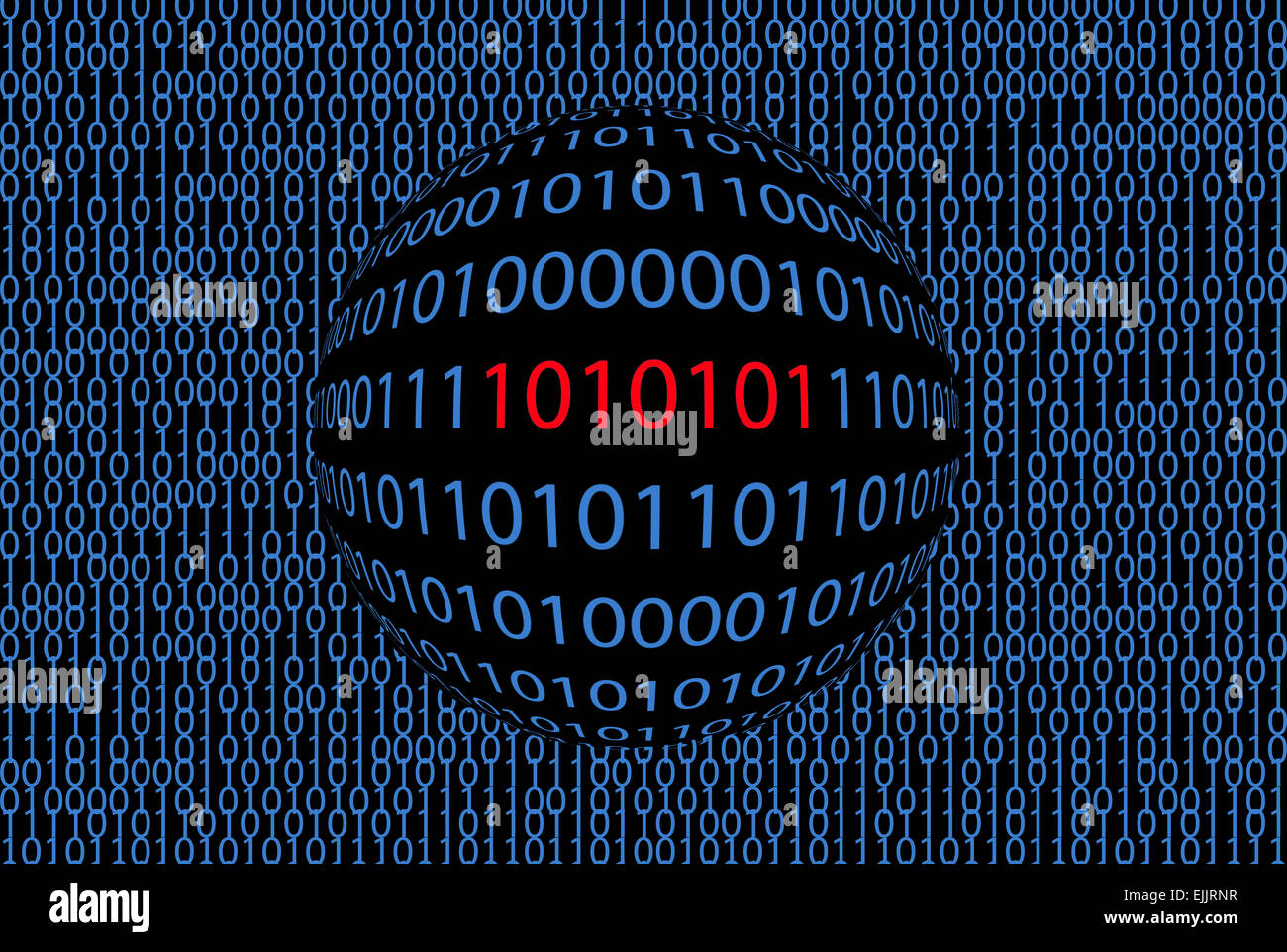 Abstract background image of digital binary code Stock Photo - Alamy