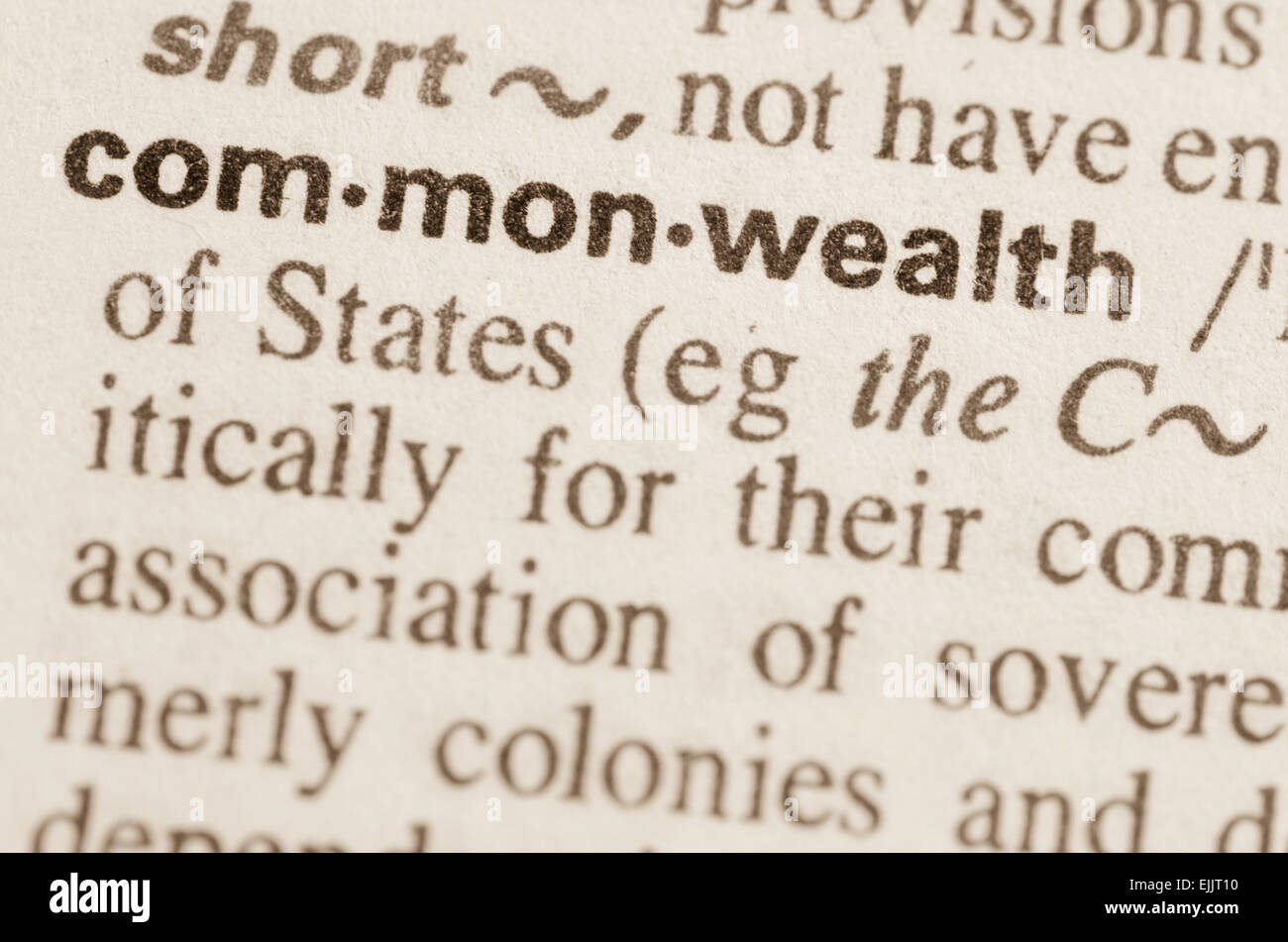 Commonwealth community hi-res stock photography and images - Alamy