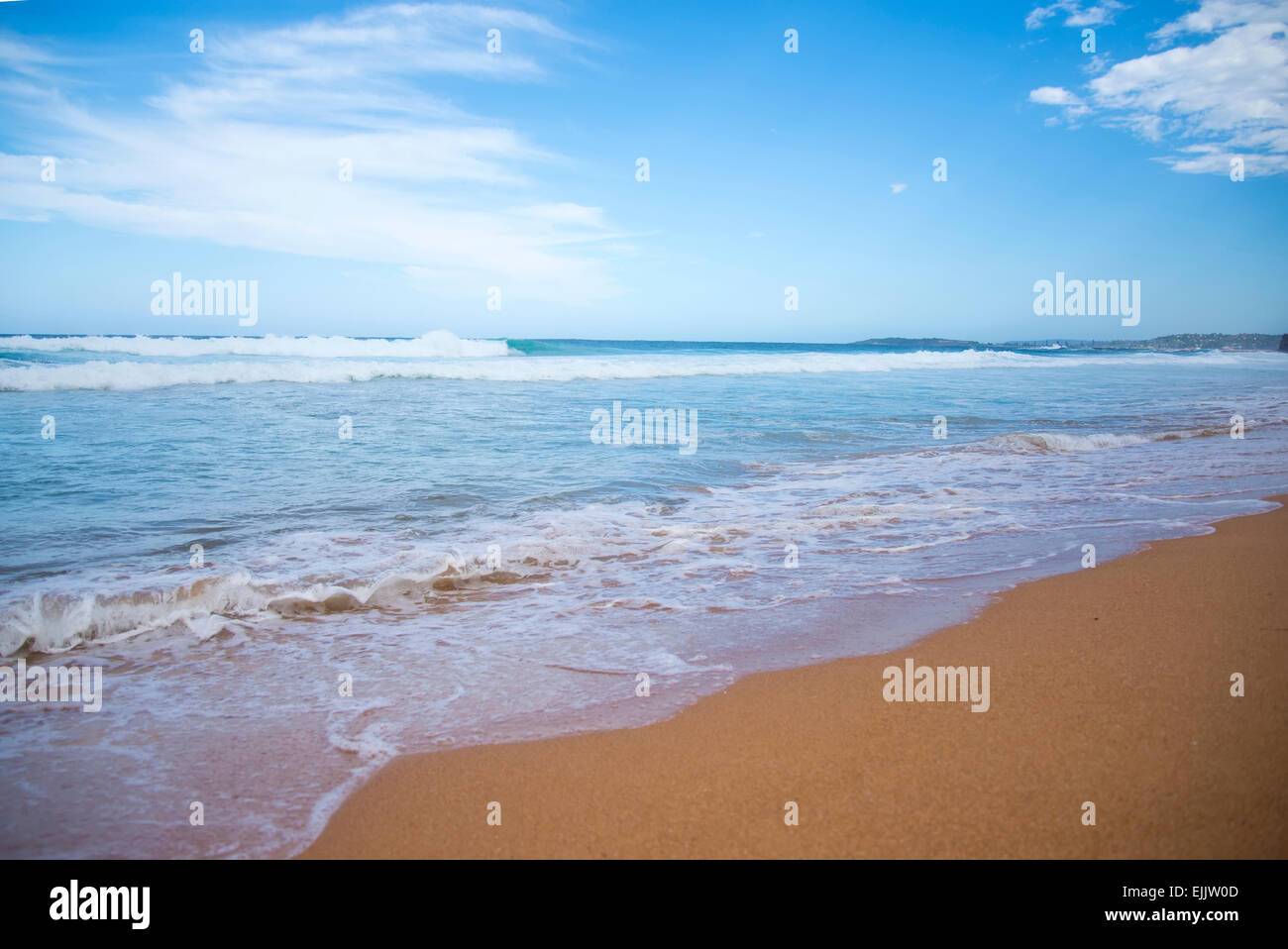 Beach in Australia Stock Photo - Alamy