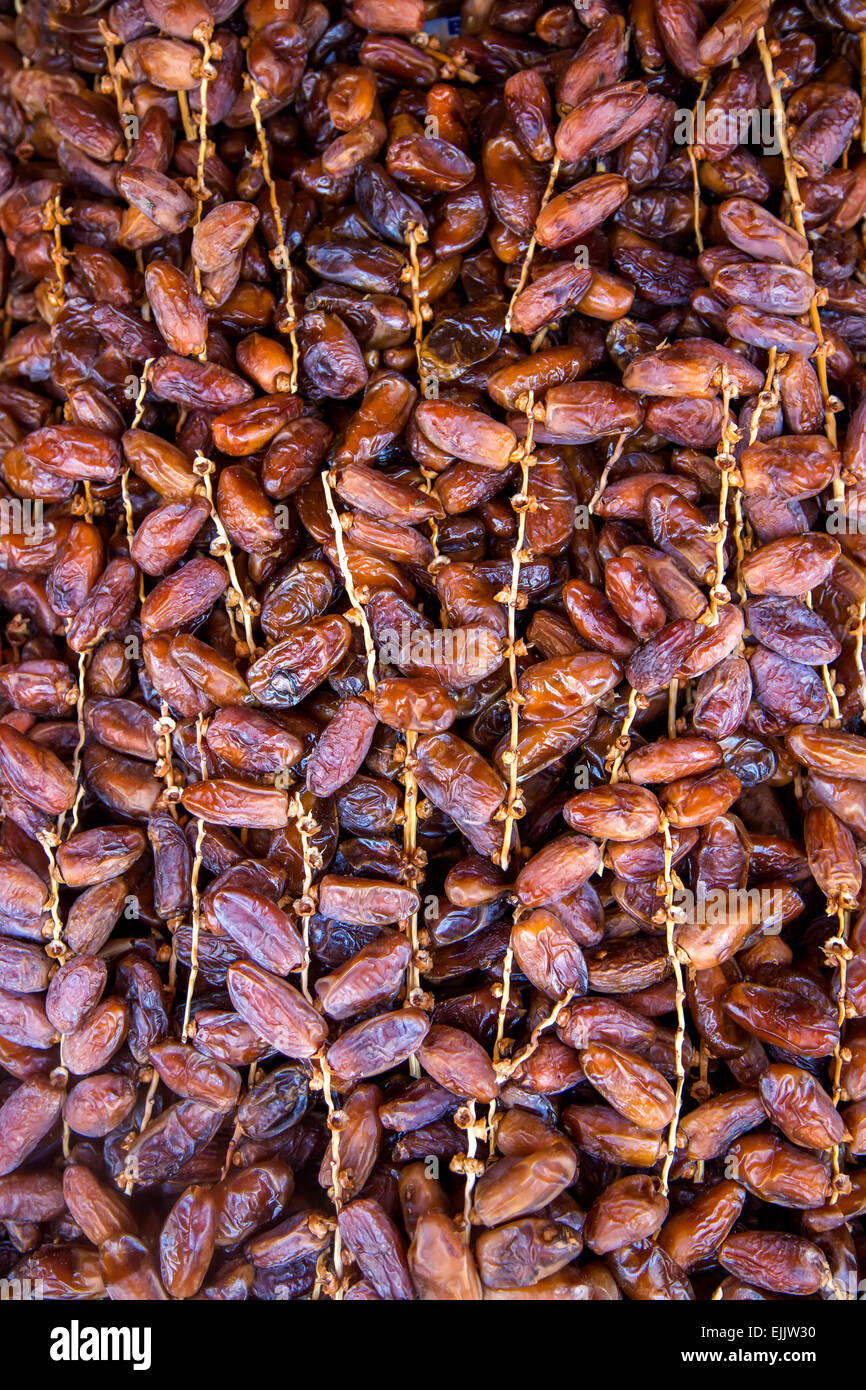 Dates on the market in Marrakesh, Morocco Stock Photo - Alamy
