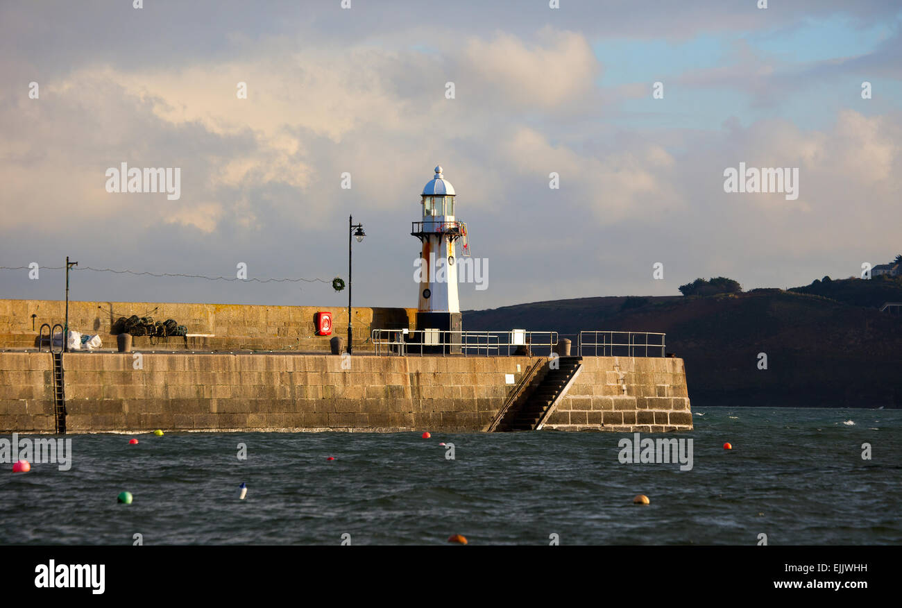 The Harbour Lighthouse, St. Ives, Cornwall, England, UK Stock Photo - Alamy