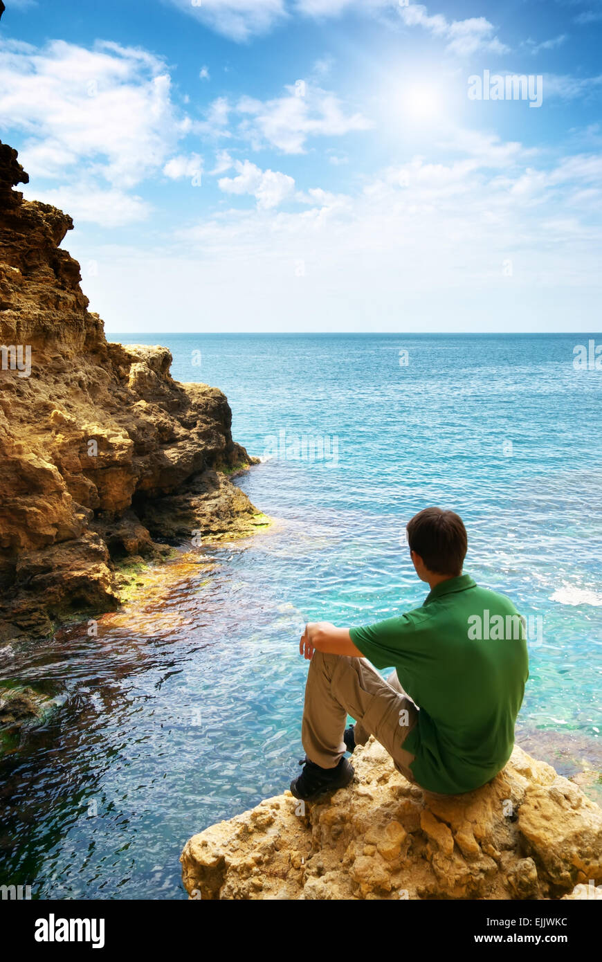 Beach man cave hi-res stock photography and images - Alamy