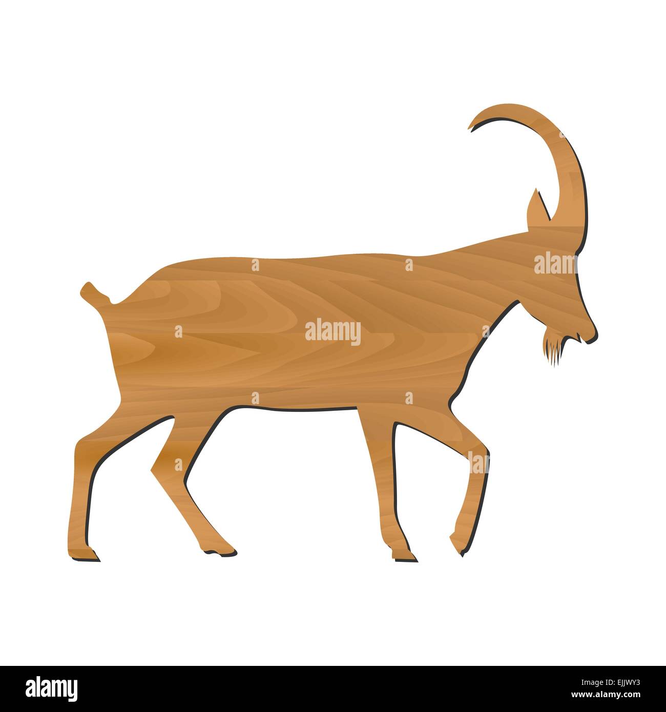 Wooden zodiac sign Stock Vector Images - Alamy