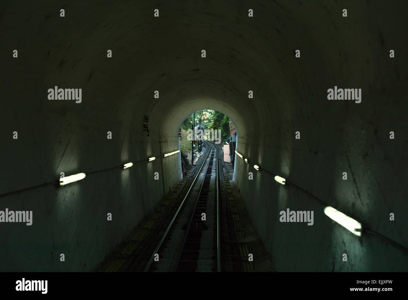 Tunnel funicular hi-res stock photography and images - Alamy