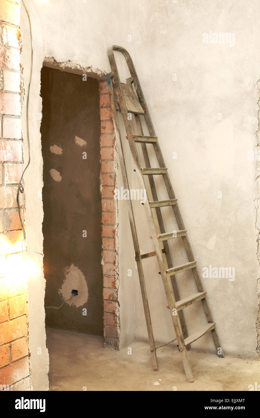 Concrete stairway repair hi-res stock photography and images - Alamy