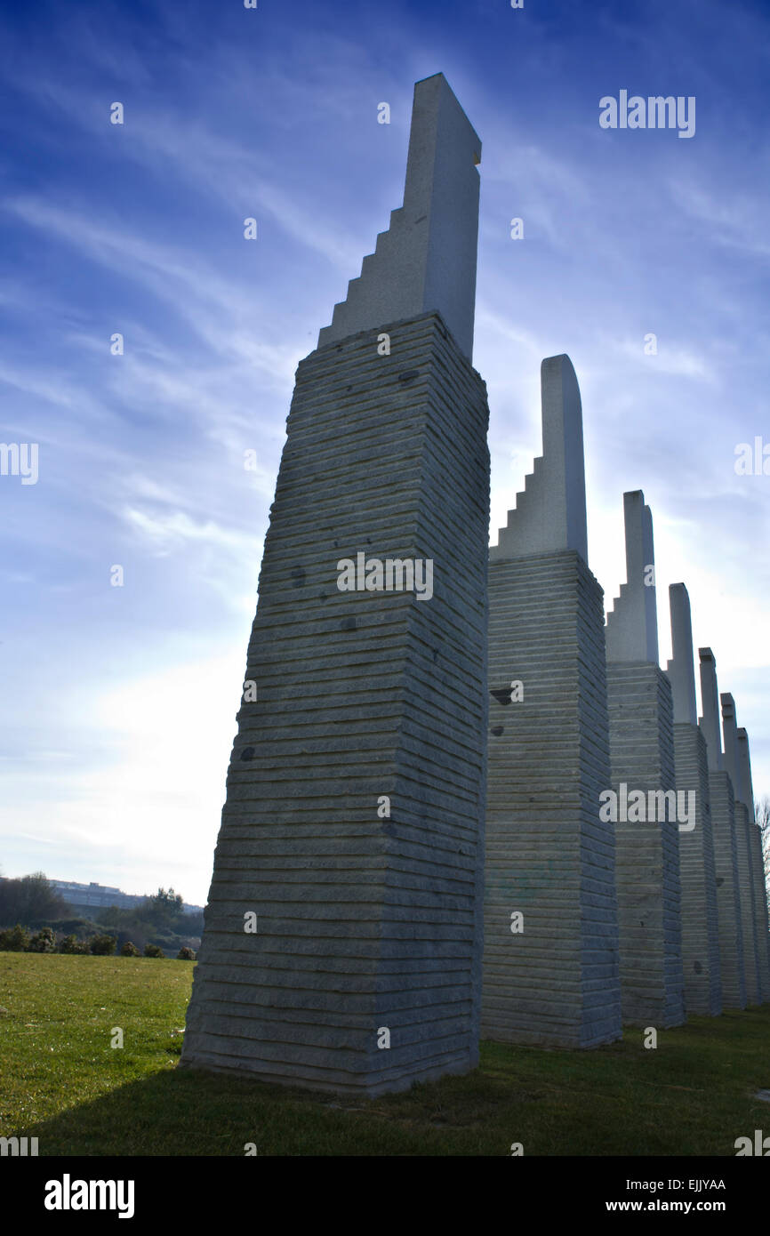The Seven Chairs monument is an emblematic sculptural group that ...