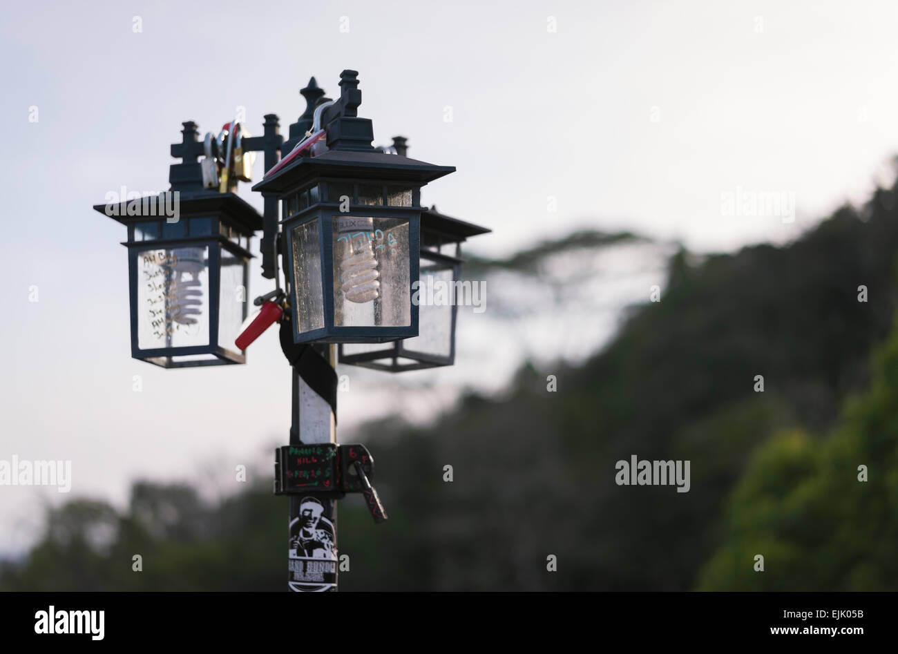 Lantern with bulb hi-res stock photography and images - Alamy