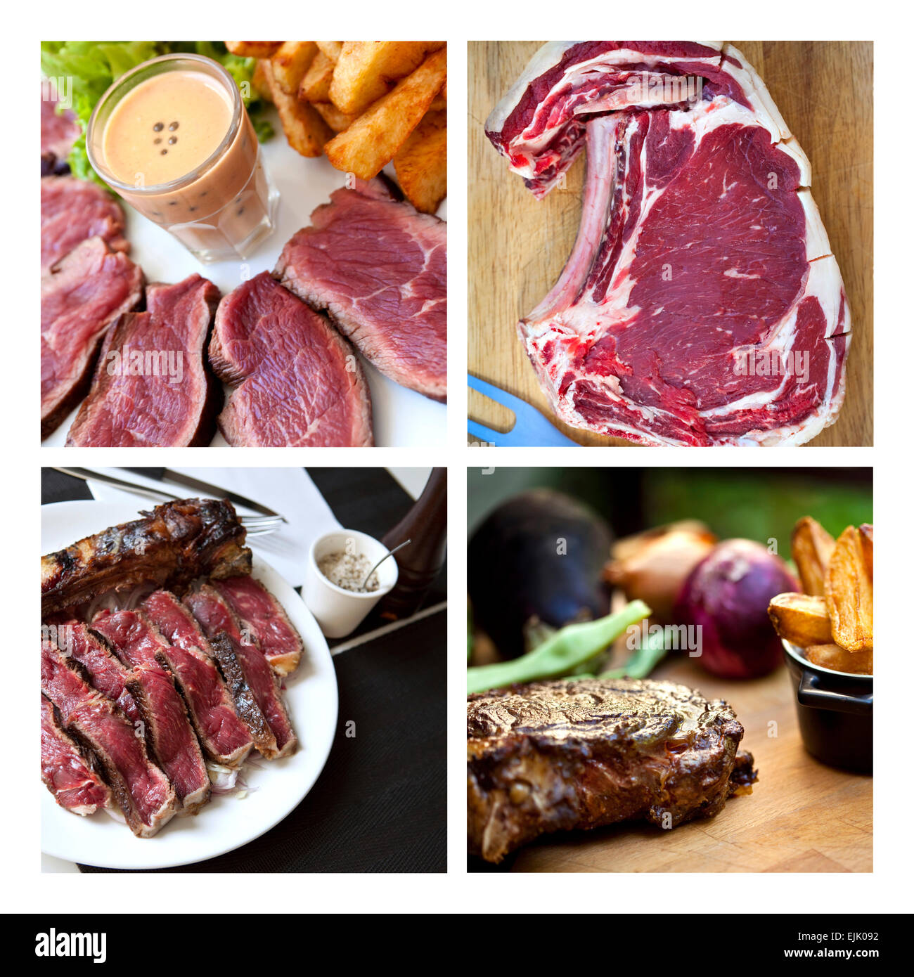 Meat collage hi-res stock photography and images - Alamy