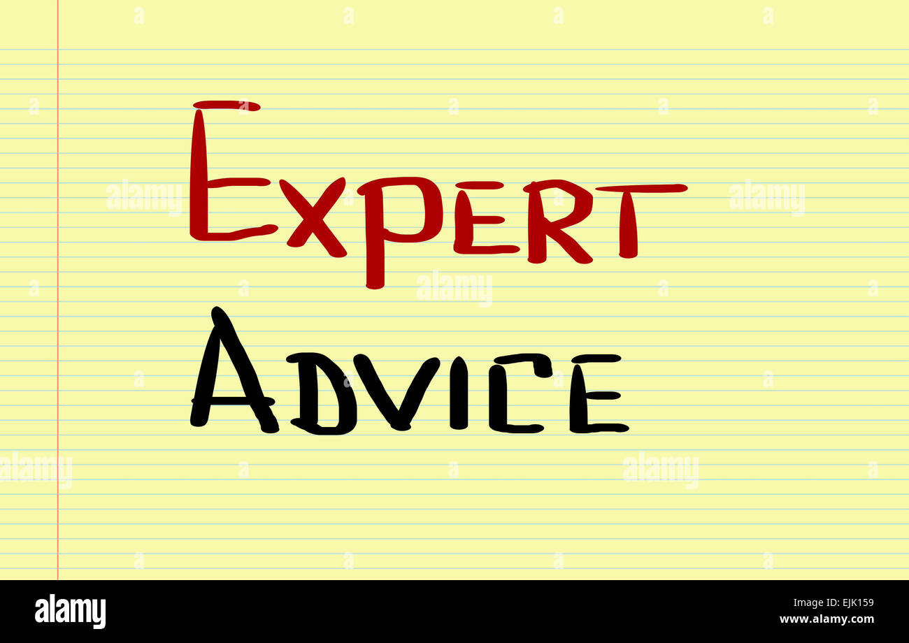 Expert Advice Concept Stock Photo - Alamy