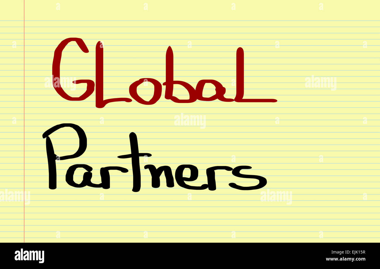 Global Partners Concept Stock Photo - Alamy