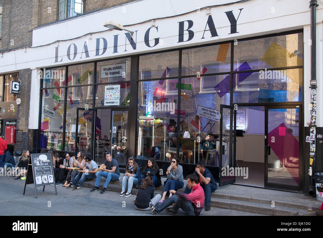 Loading Bay Shop; Dray Walk; Brick Lane; Spitalfields; London; England ...