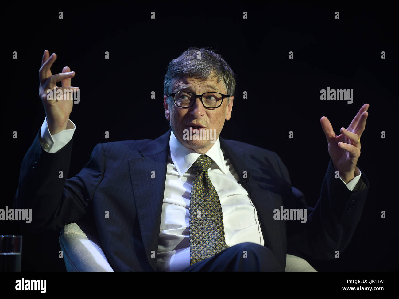 Boao, China's Hainan Province. 28th Mar, 2015. The Bill & Melinda Gates ...