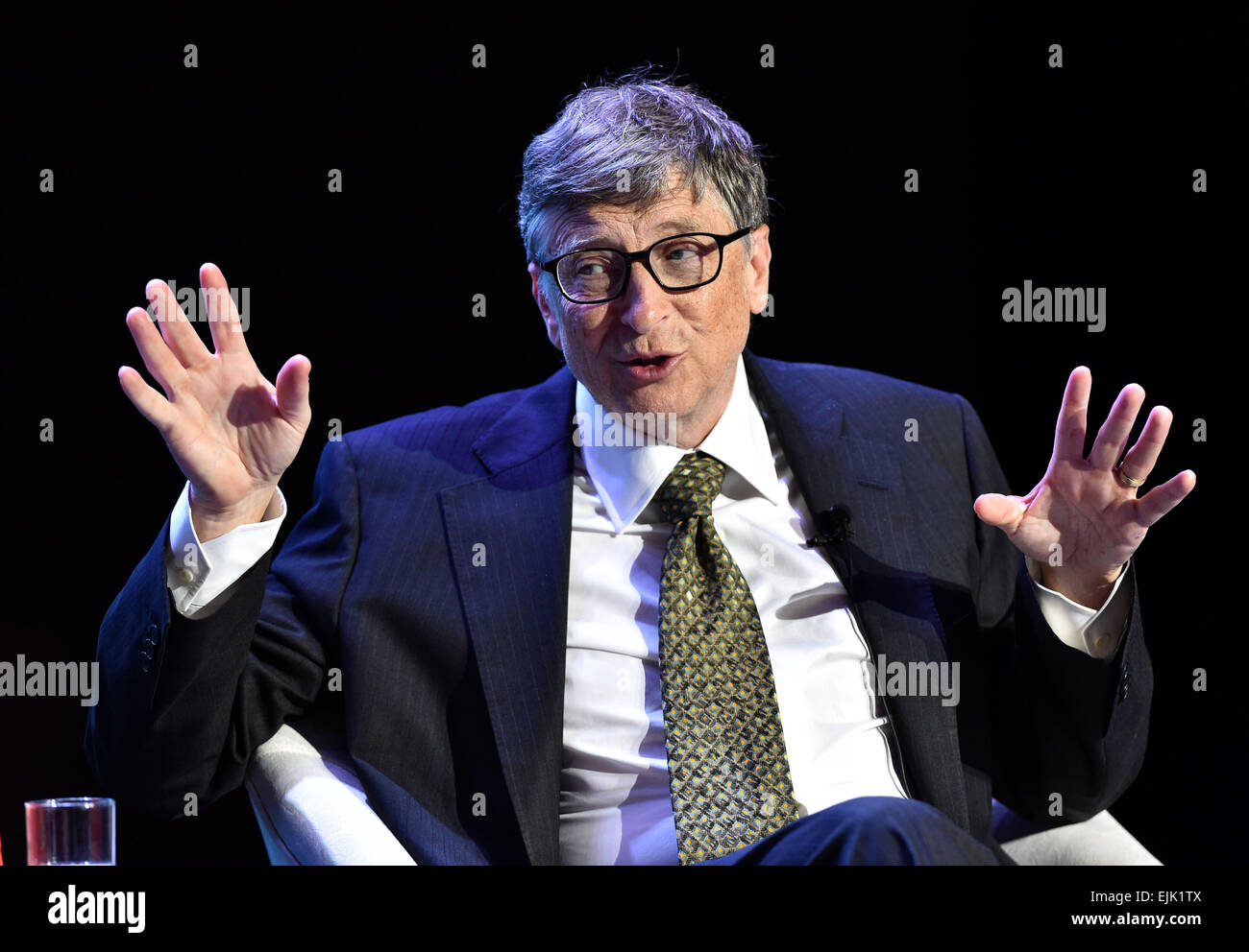 Boao, China's Hainan Province. 28th Mar, 2015. The Bill & Melinda Gates ...