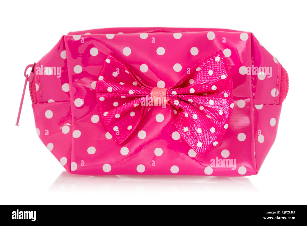 Pink change purse isolated on white background Stock Photo - Alamy