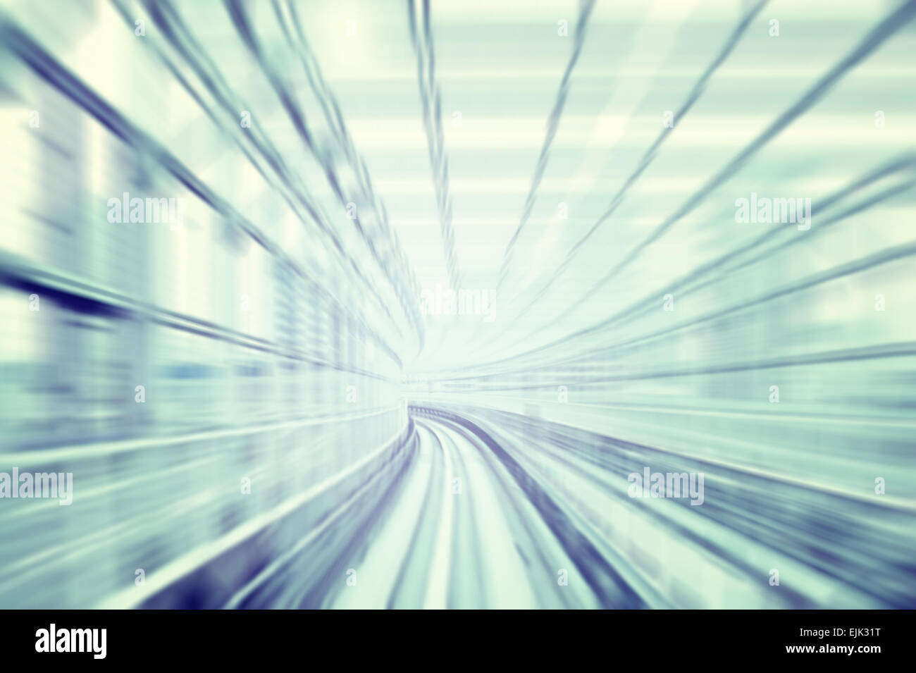 Blurred background of tracks. Suitable background for most text colors ...