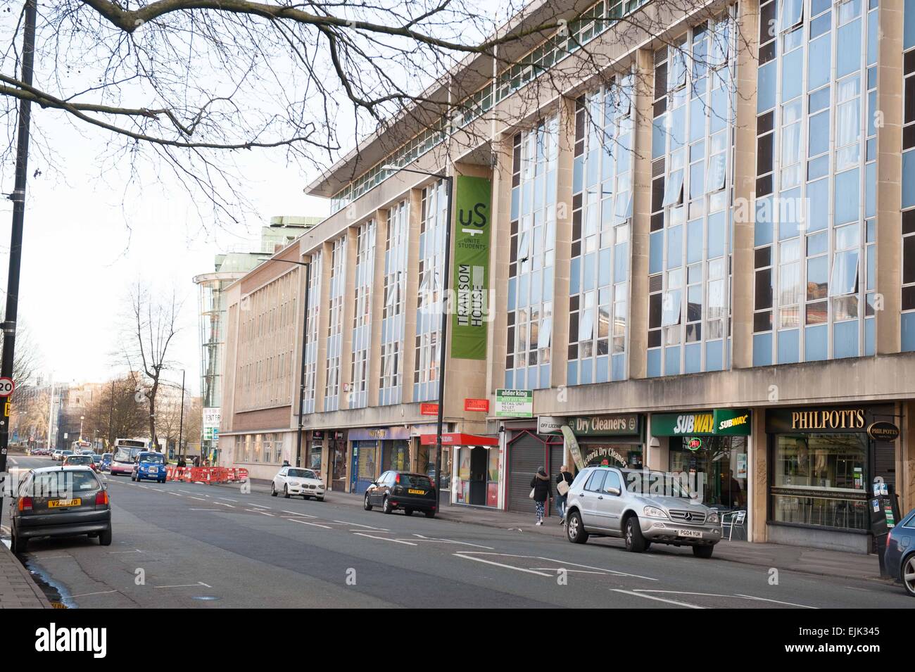 Bristol city centre architecture buildings and streetscapes Stock Photo ...
