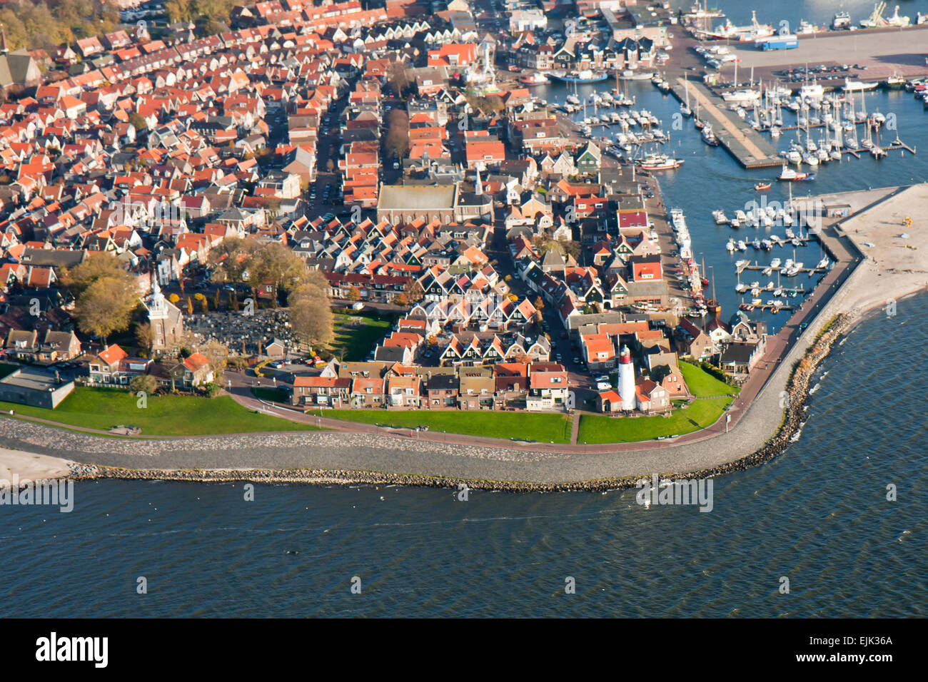 Skyline urk old fishing village hi-res stock photography and images - Alamy