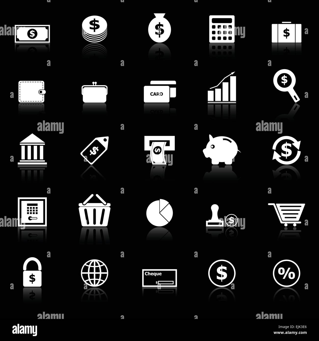 Money bag coins on Black and White Stock Photos & Images - Alamy