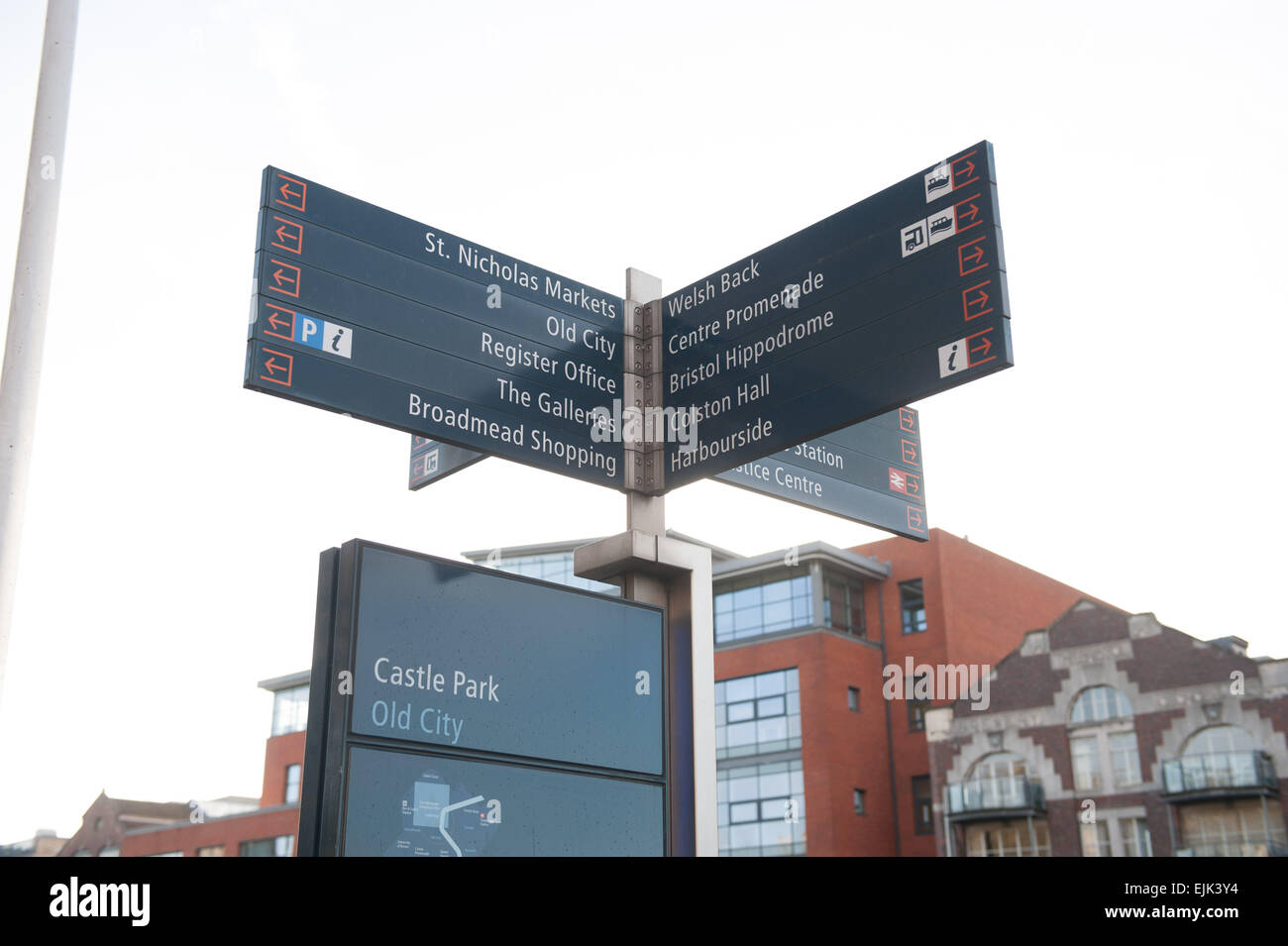 Bristol street sign hi-res stock photography and images - Alamy