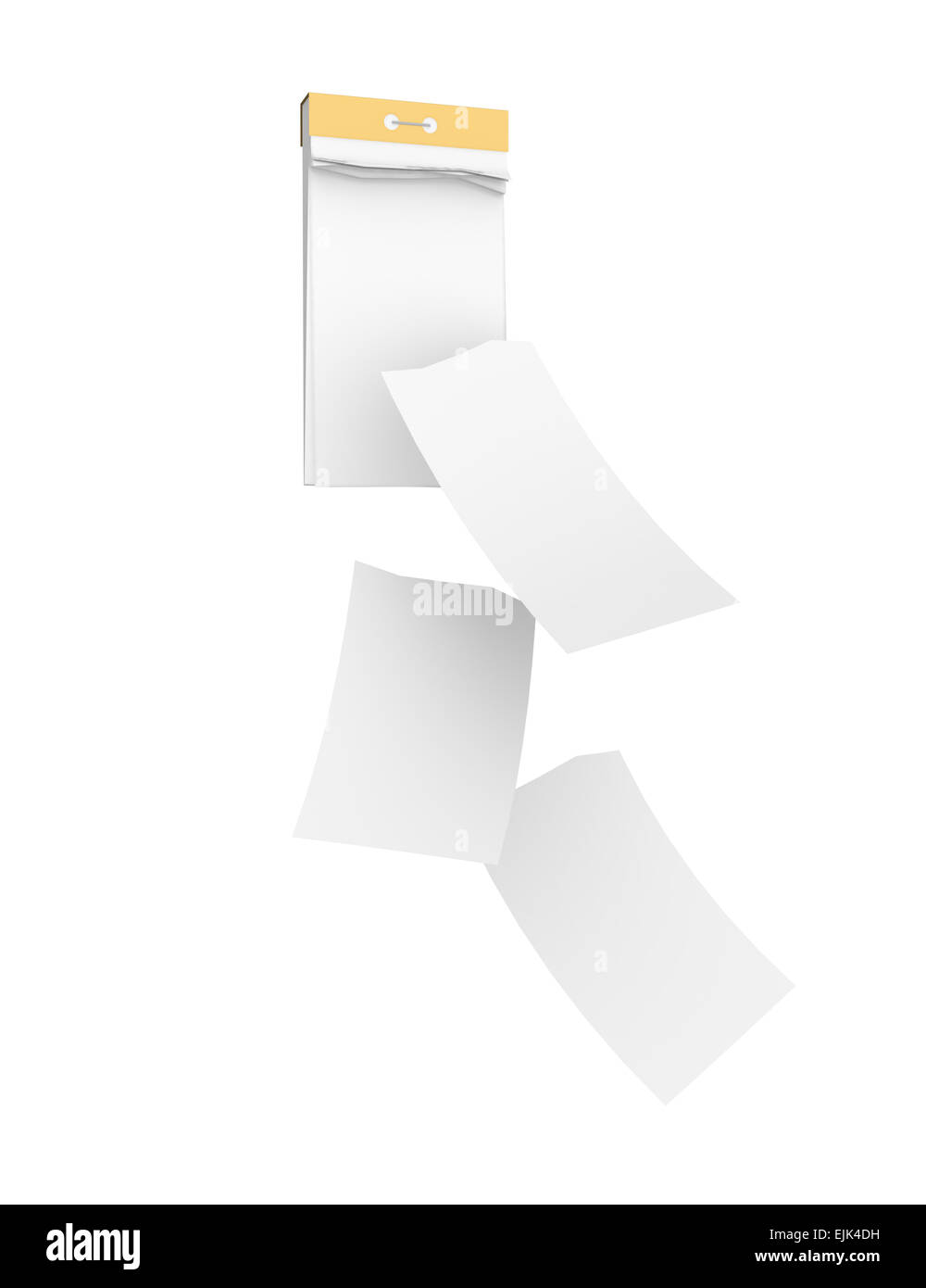 Blank tear off calendar hi-res stock photography and images - Alamy