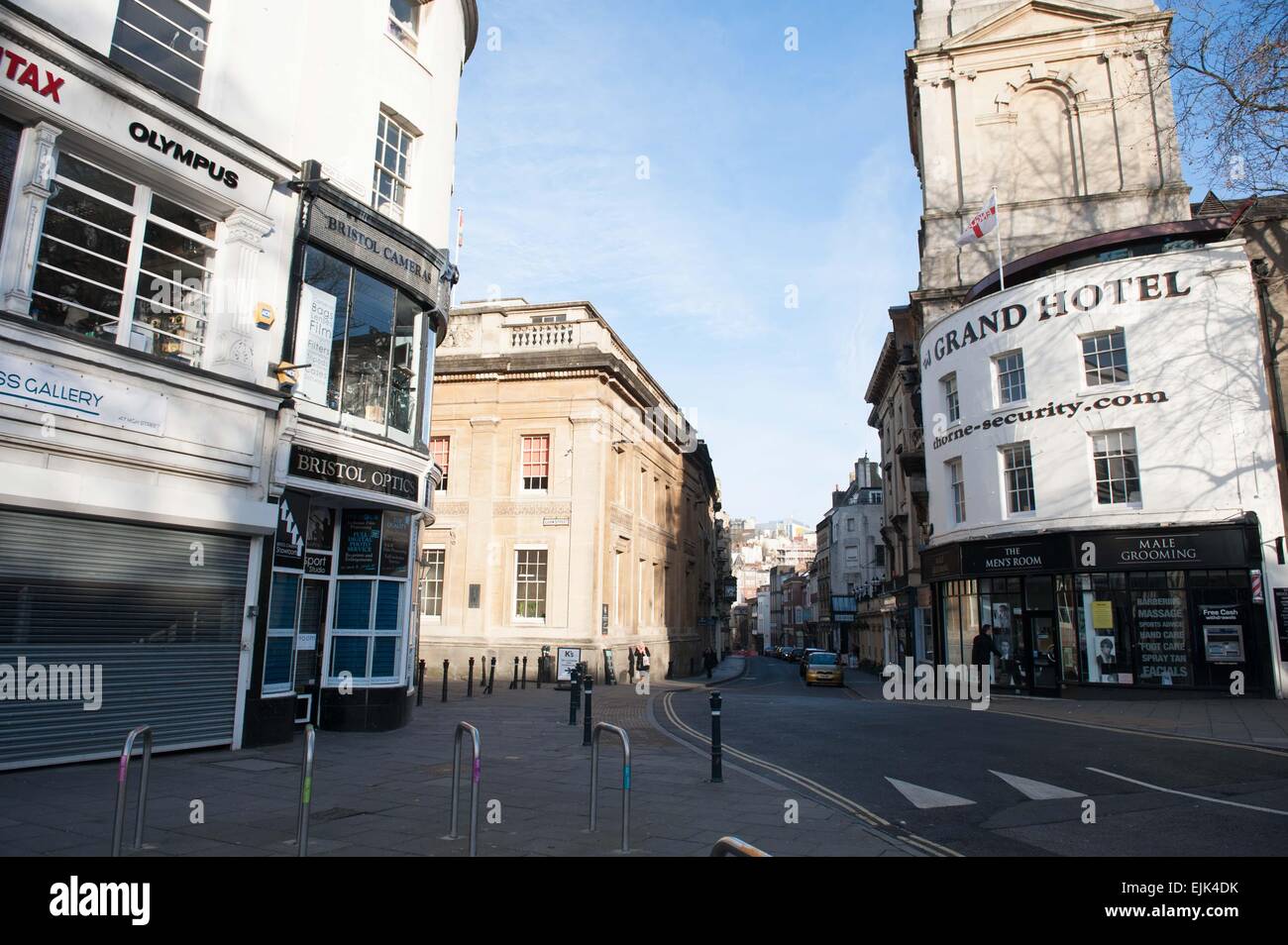 Bristol city centre architecture buildings and streetscapes Stock Photo ...