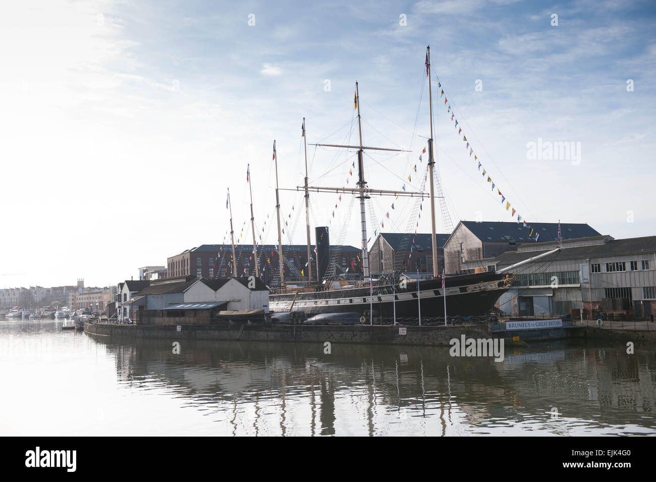 Brunel's SS Great Britain - world's first steam passenger ship, now a ...