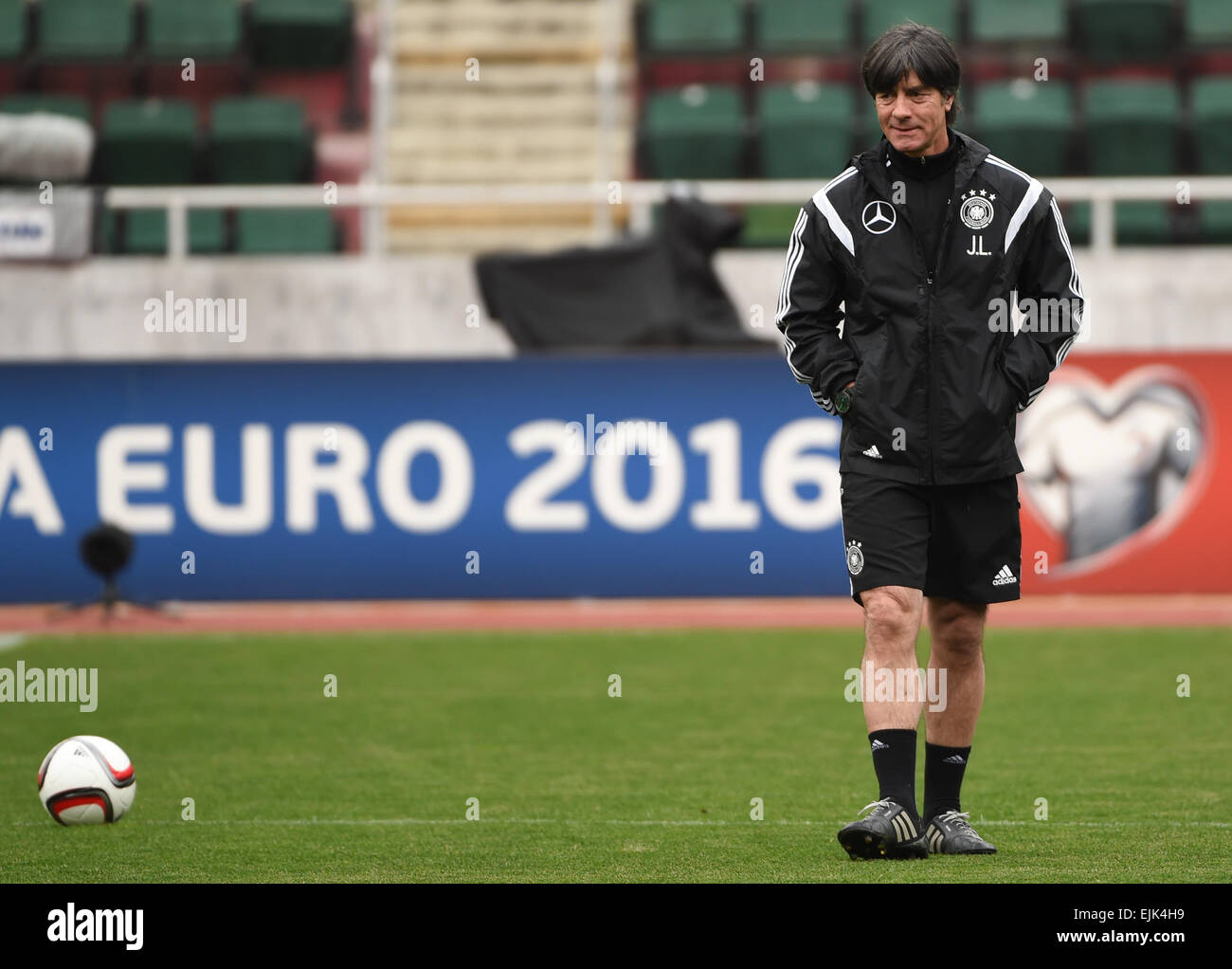 Tbilisi, Georgia. 28th Mar, 2015. German national team's head coach ...