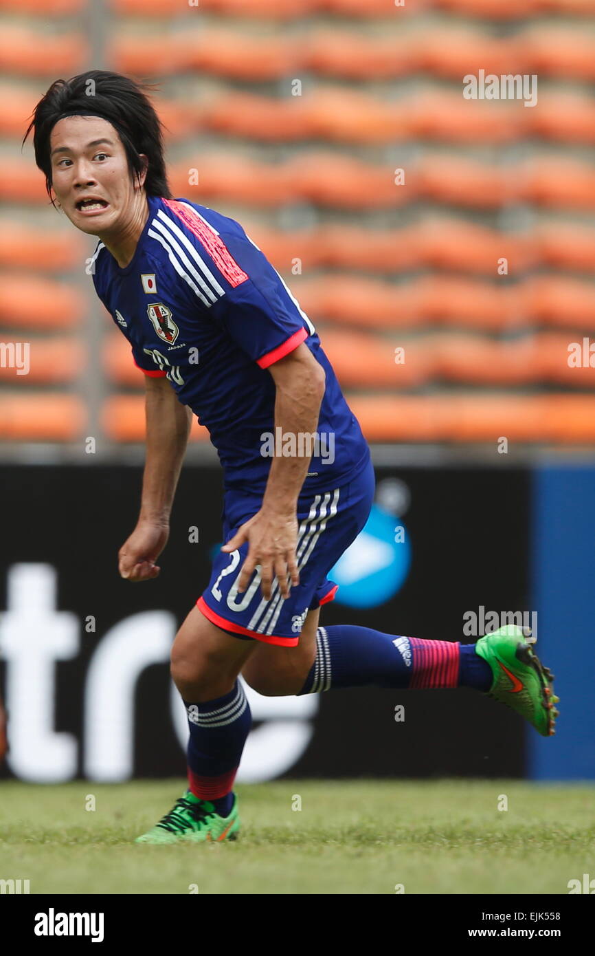 Shah Alam, Malaysia. 27th Mar, 2015. Shinya Yajima (JPN) Football ...