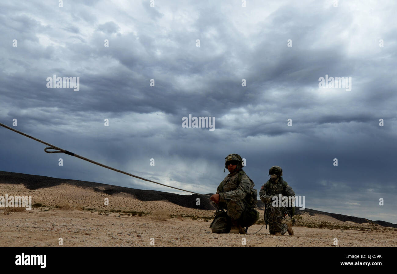 U.S. Army Soldiers from Delta Company, 3rd Squadron, 17th Cavalry ...