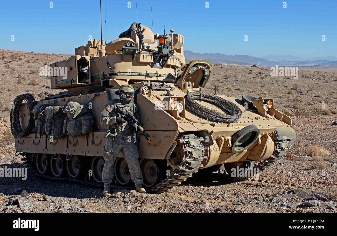 U.S. Army soldier from the 3rd Armored Brigade Combat Team, 1st ...
