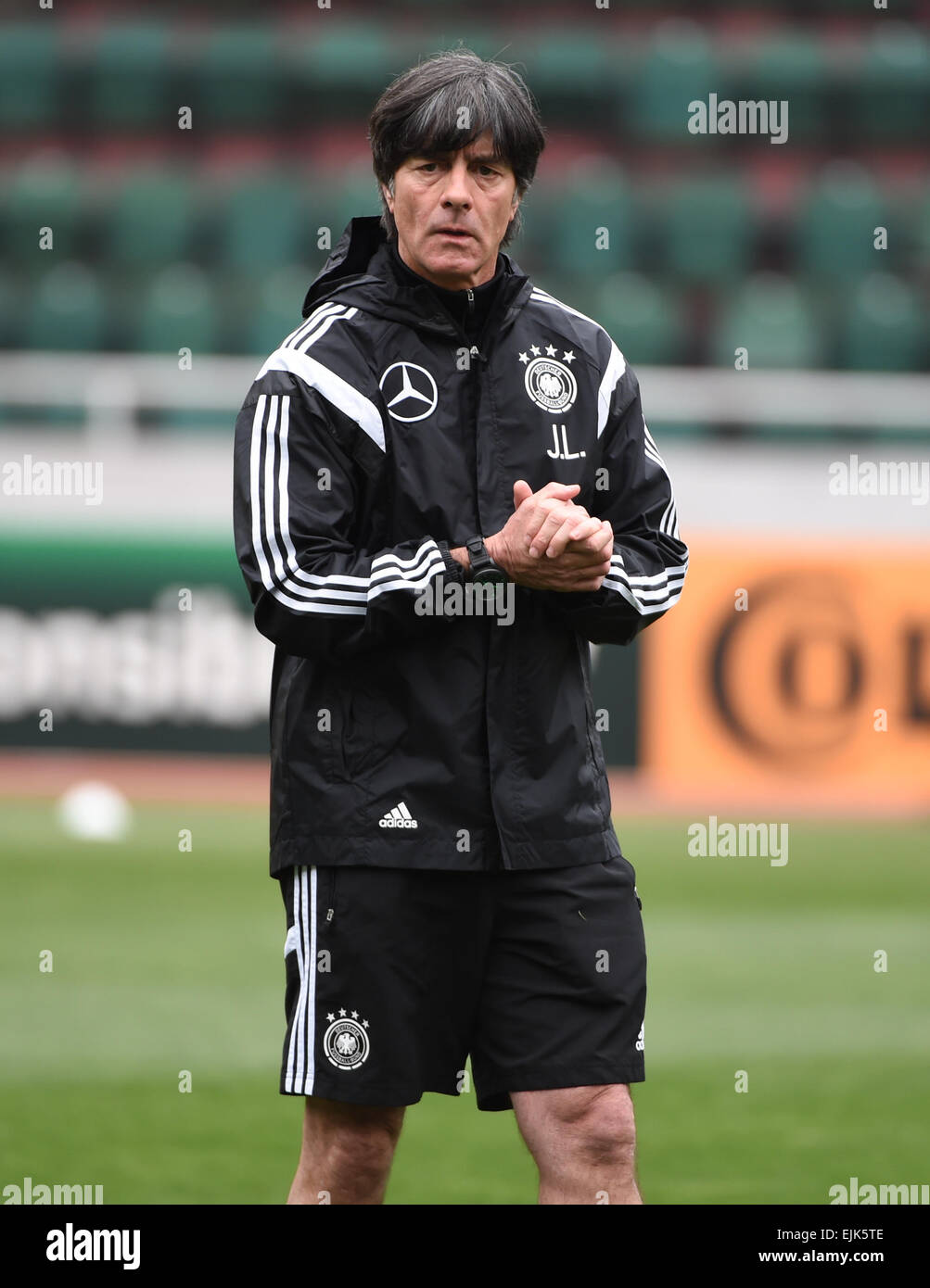 Tbilisi, Georgia. 28th Mar, 2015. German national team's head coach ...