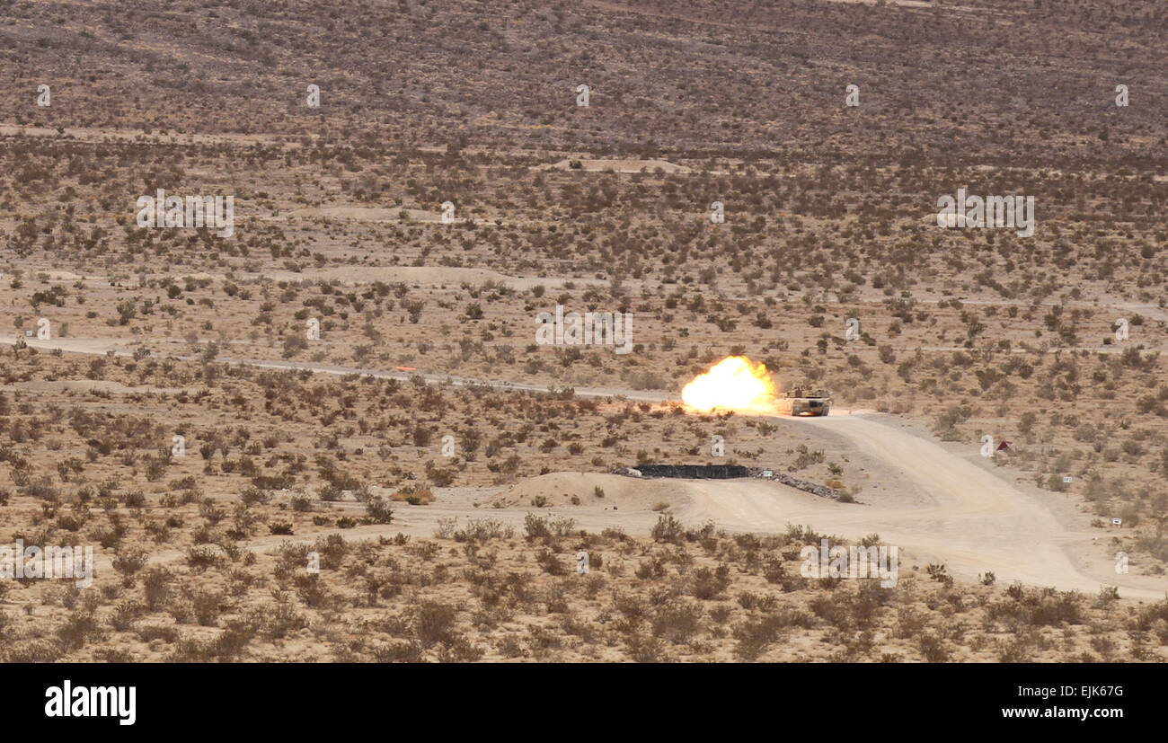 Tank Crews of the 1st Squadron, 11th Armored Cavalry Regiment conducted ...