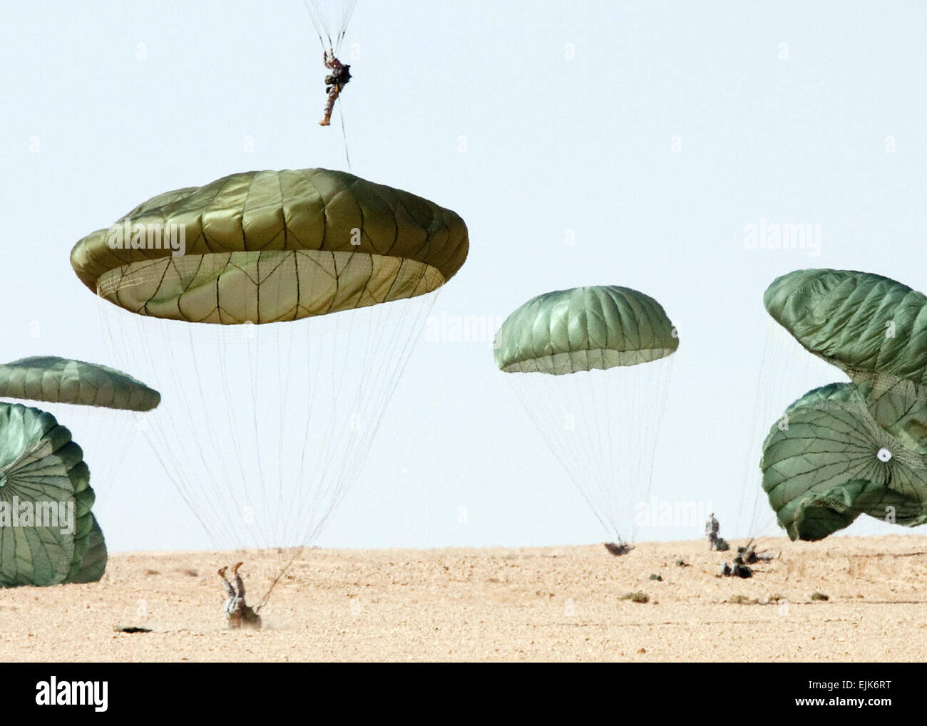 Paratroopers with 1st Brigade, 82nd Airborne Division Advise and Assist ...