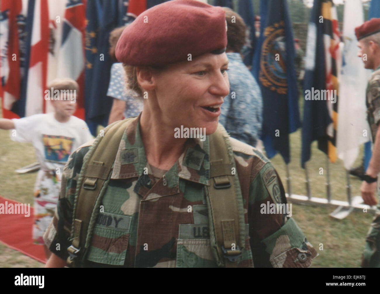 Lt. Col. Dunwoody at a Change of Command at Fort Bragg, N.C. Lt. Gen ...
