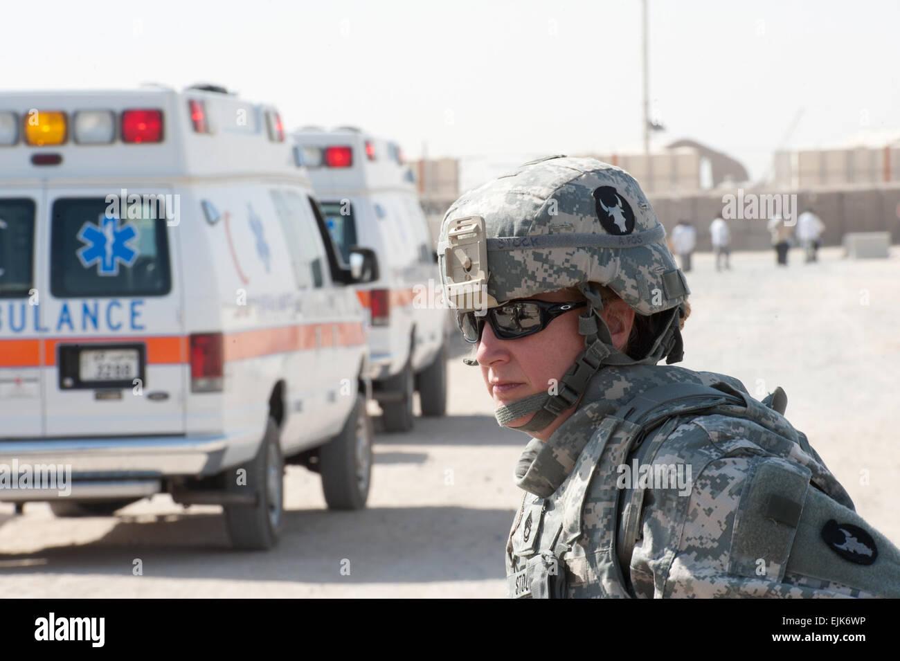 Army Sgt 1st Class Deanna M. Stock, from Princeton, Minn., Operations ...