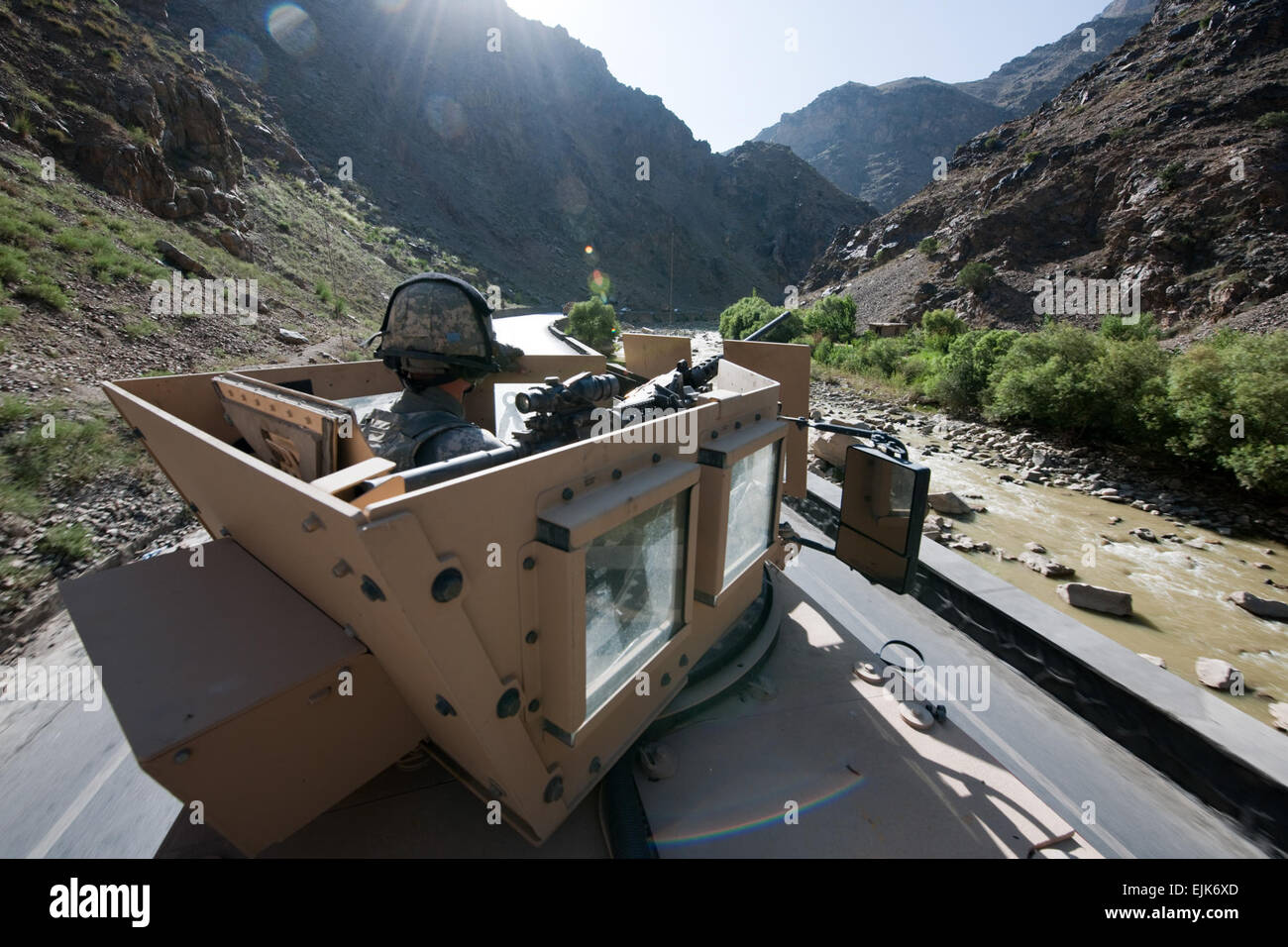 Kapisa Province, Afghanistan U.S. Army Spc. Russell Altman, with ...