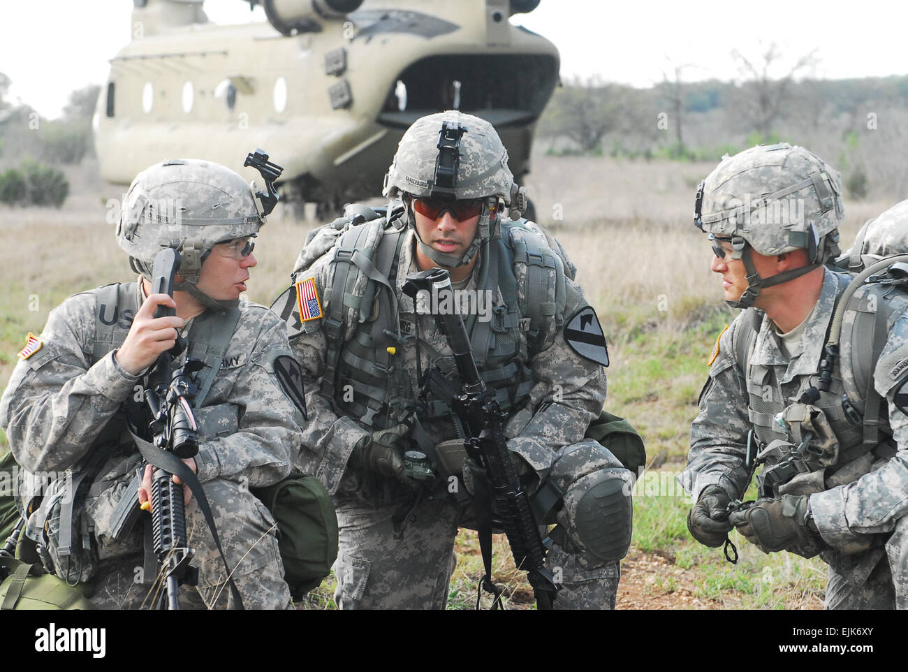 Capt. Michael Kiser left, Capt. Christopher Vanderburg center and Capt ...
