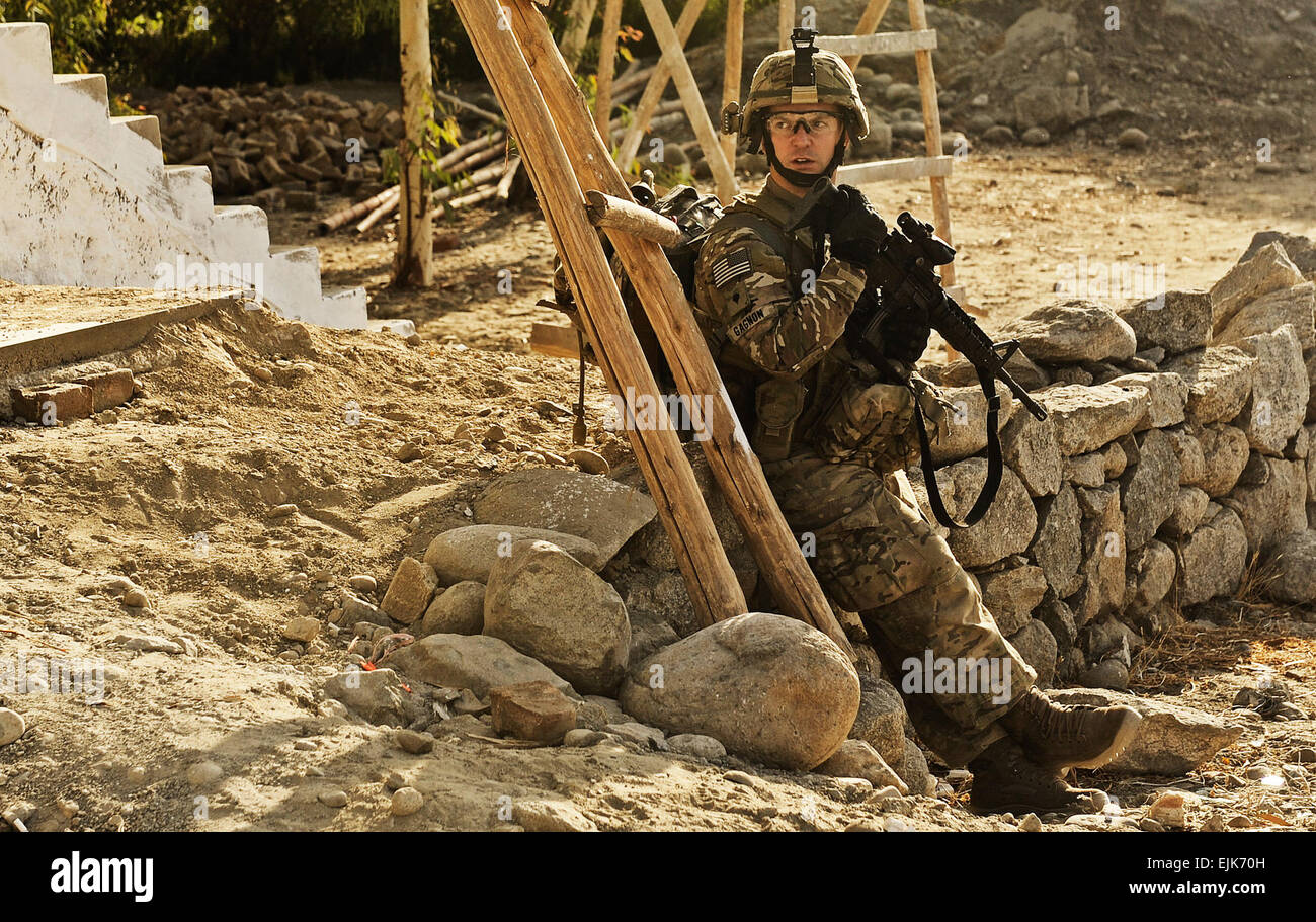 Spc. Justin "Doc" Gagnon, medic attached to Laghman Provincial ...