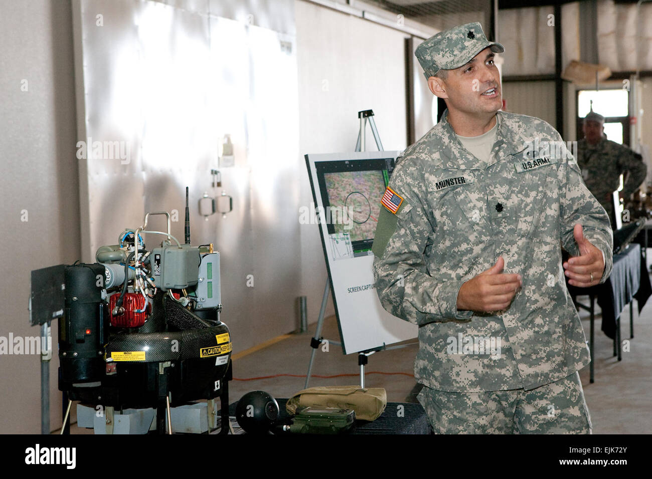 LTC Matt Munster fields questions about the Class I Unmanned Aerial ...