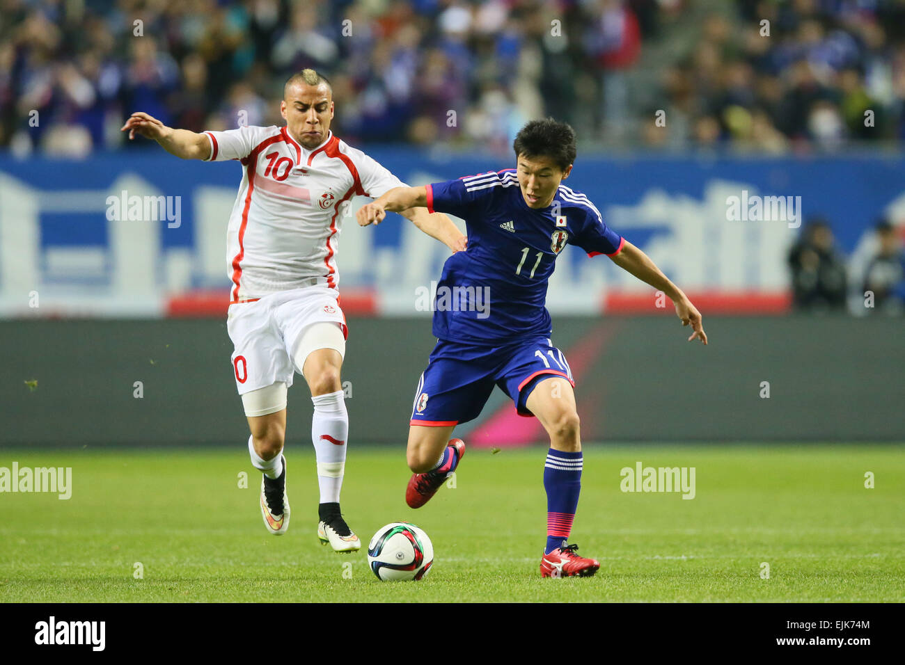 Oita Sports Park Stadium, Oita, Japan. 27th Mar, 2015. Kensuke Nagai (JPN), MARCH 27, 2015 ...
