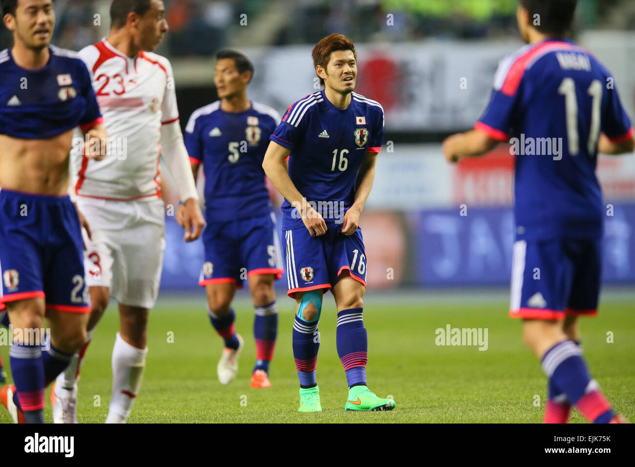Oita Sports Park Stadium, Oita, Japan. 27th Mar, 2015. Hotaru Yamaguchi (JPN), MARCH 27, 2015 ...