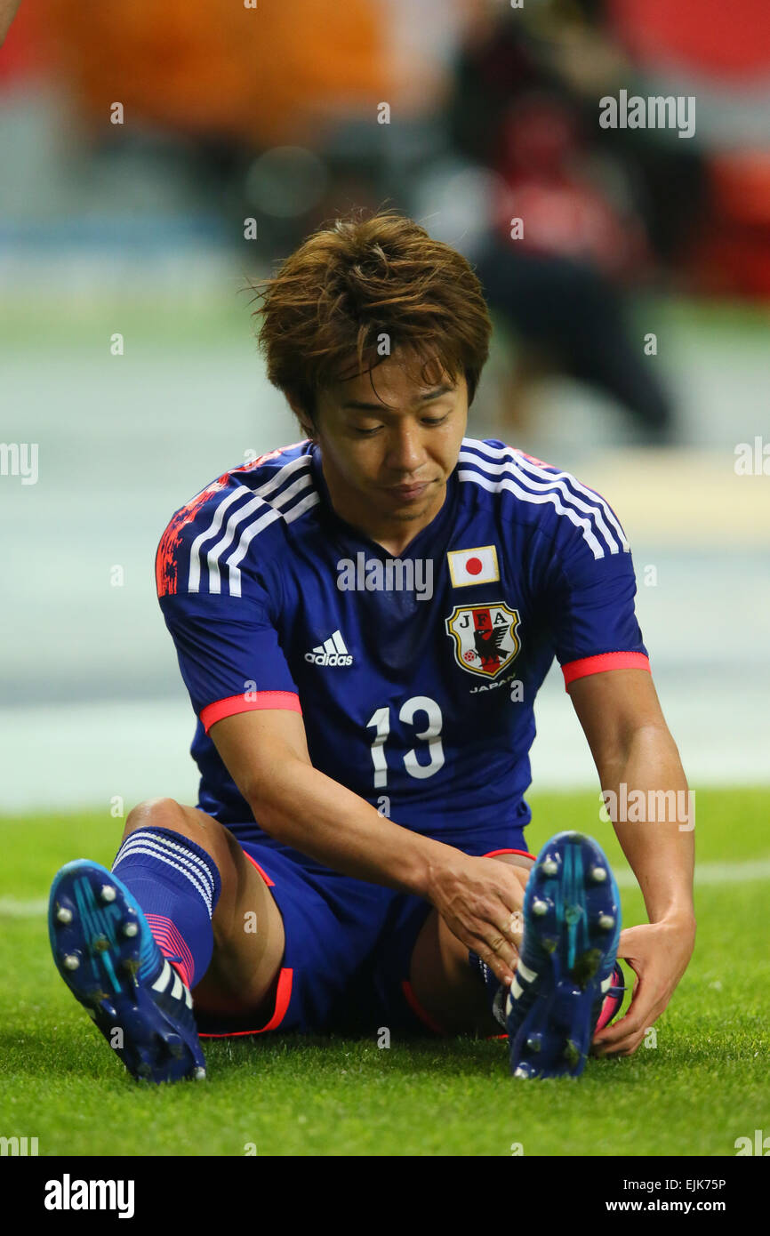 Oita Sports Park Stadium, Oita, Japan. 27th Mar, 2015. Hiroshi Kiyotake (JPN), MARCH 27, 2015 ...