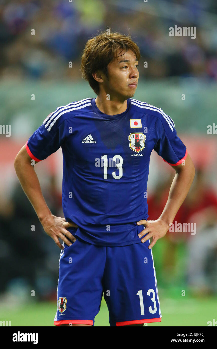 Oita Sports Park Stadium, Oita, Japan. 27th Mar, 2015. Hiroshi Kiyotake (JPN), MARCH 27, 2015 ...