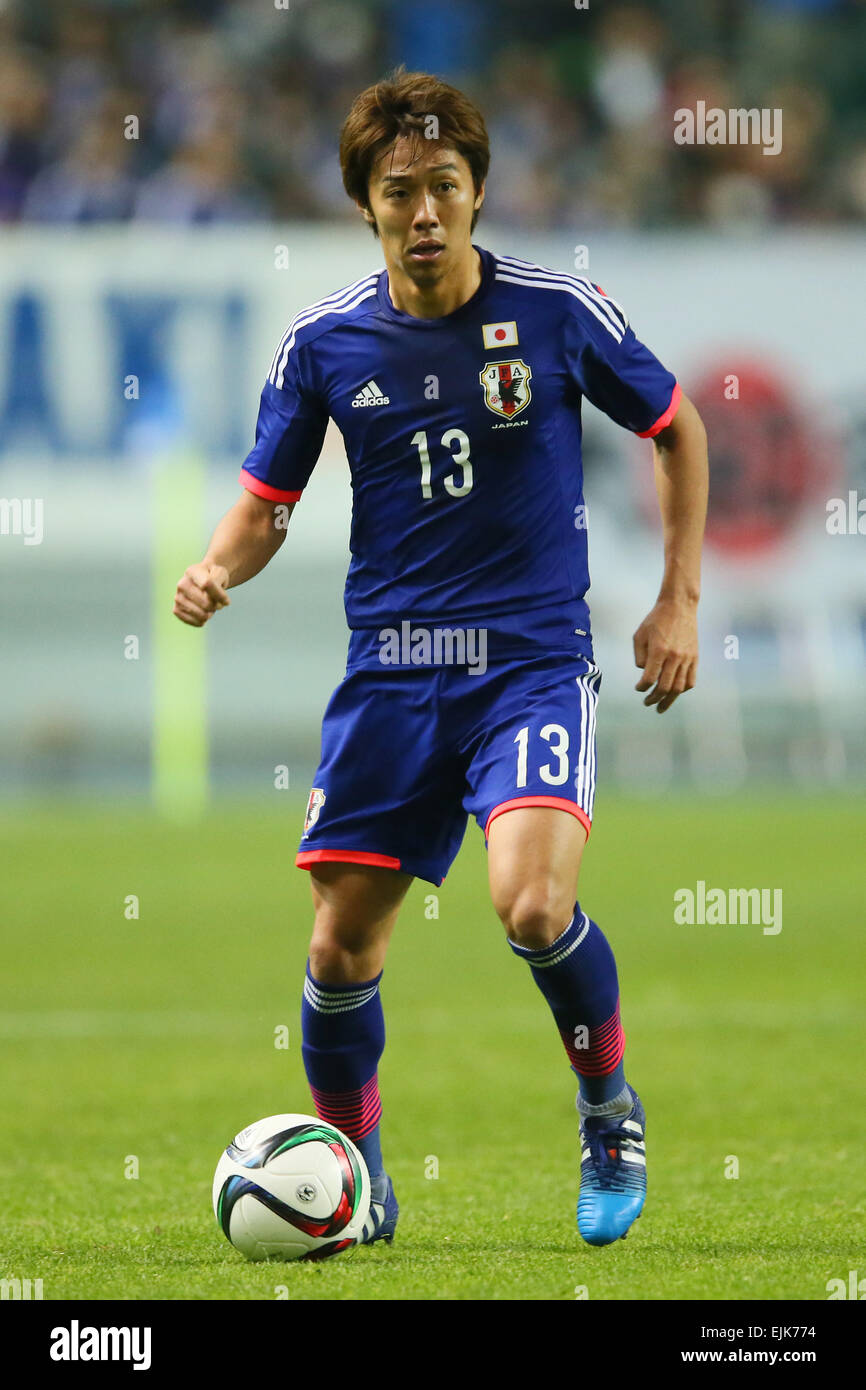 Oita Sports Park Stadium, Oita, Japan. 27th Mar, 2015. Hiroshi Kiyotake (JPN), MARCH 27, 2015 ...