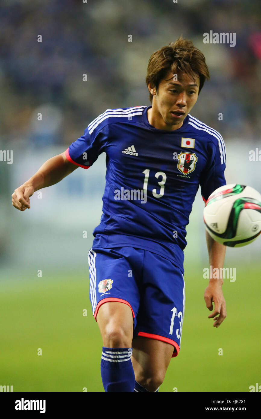 Oita Sports Park Stadium, Oita, Japan. 27th Mar, 2015. Hiroshi Kiyotake (JPN), MARCH 27, 2015 ...
