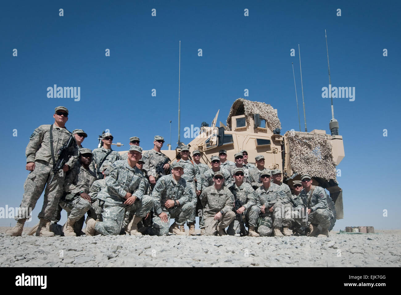 Chief of Staff of the Army, Gen. George W. Casey Jr., joins a unit for ...