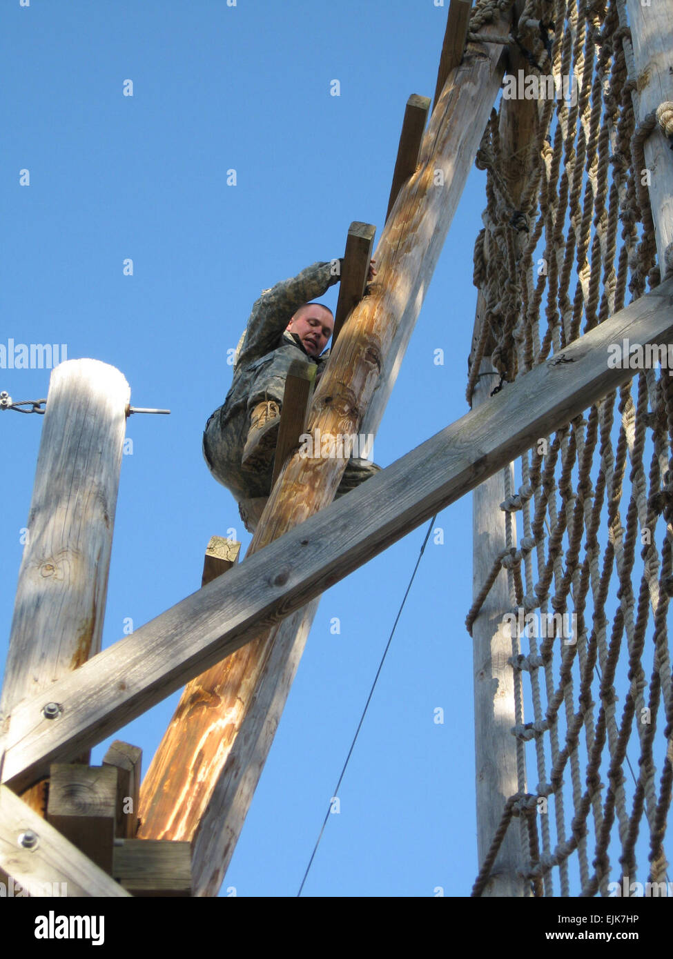 A U.S. Army Soldier from Bravo Company, 3rd Battailon, 11th Infantry ...