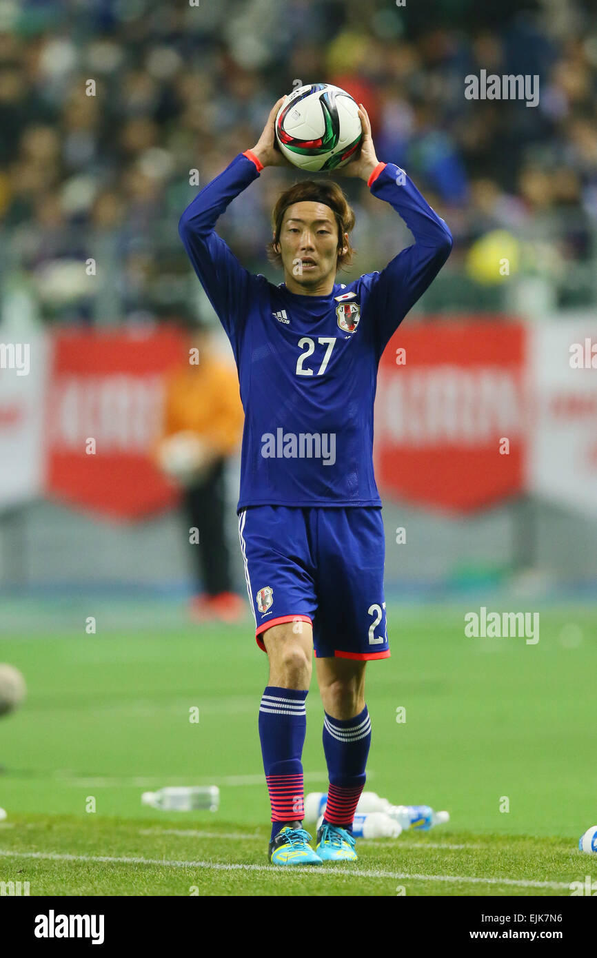 Oita Sports Park Stadium, Oita, Japan. 27th Mar, 2015. Hiroki Fujiharu (JPN), MARCH 27, 2015 ...